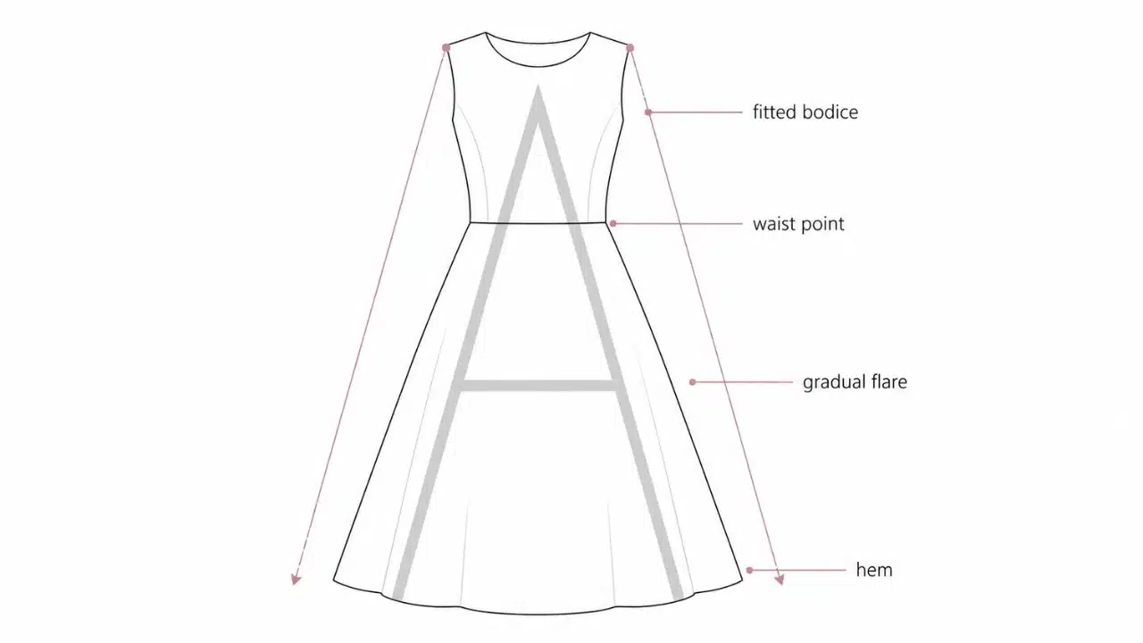 What is an A-Line Dress? Definition, Features, and History - Copenhagen ...